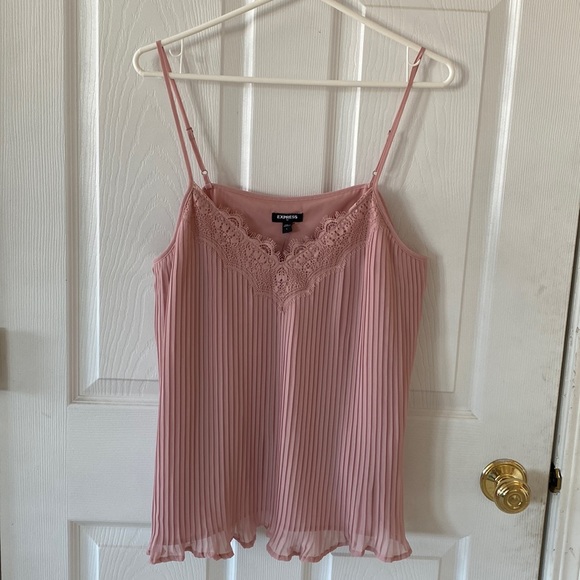 Express | Tops | Nwt Express Cami Large Pinkmauve Color | Poshmark